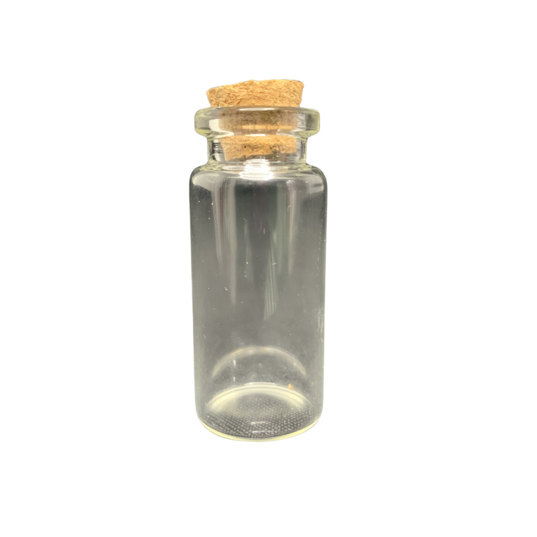 Frasco vidrio con Corcho – Tienda de Empaques